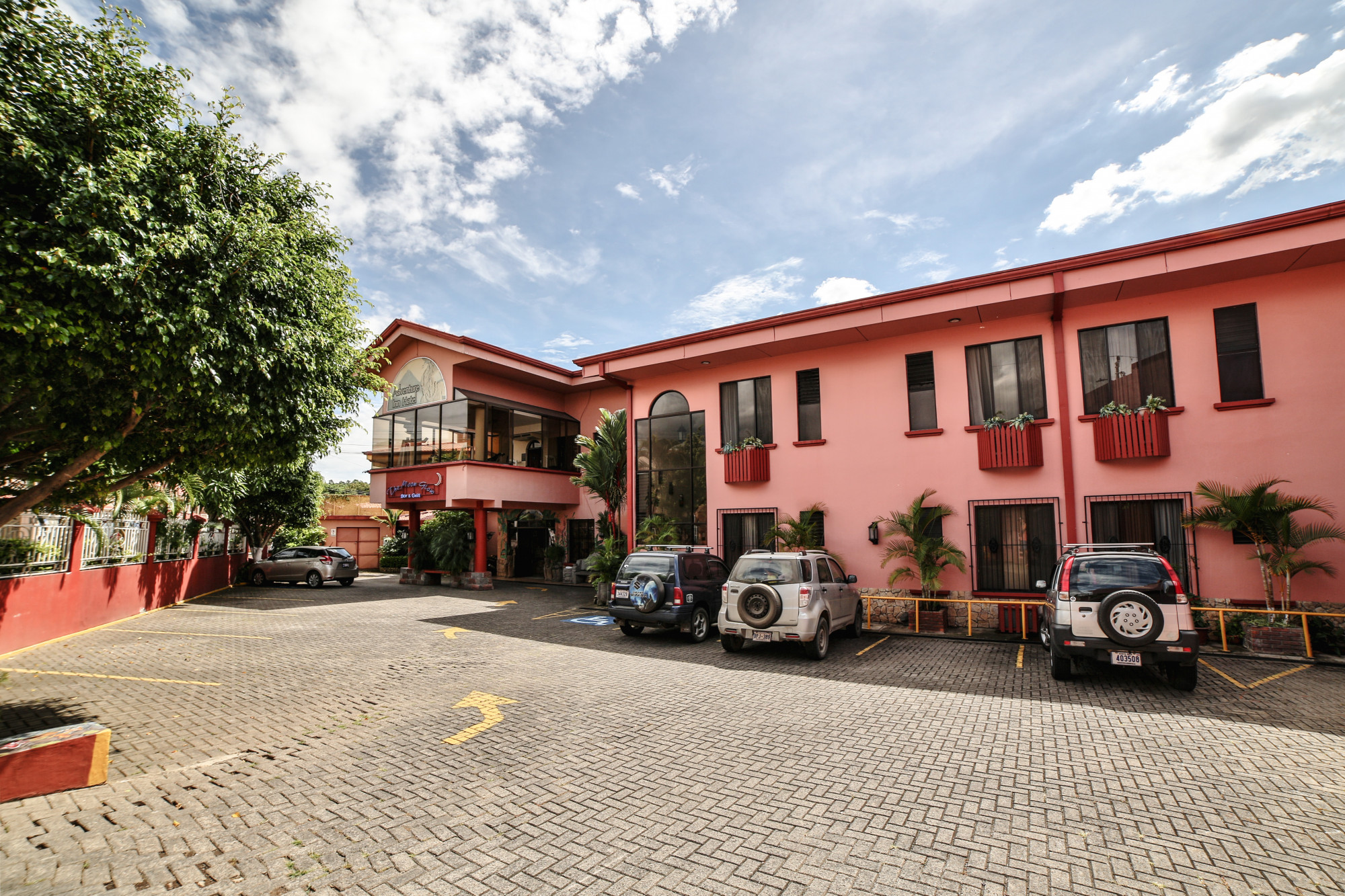 Location and map - Adventure Inn Hotel, Costa Rica